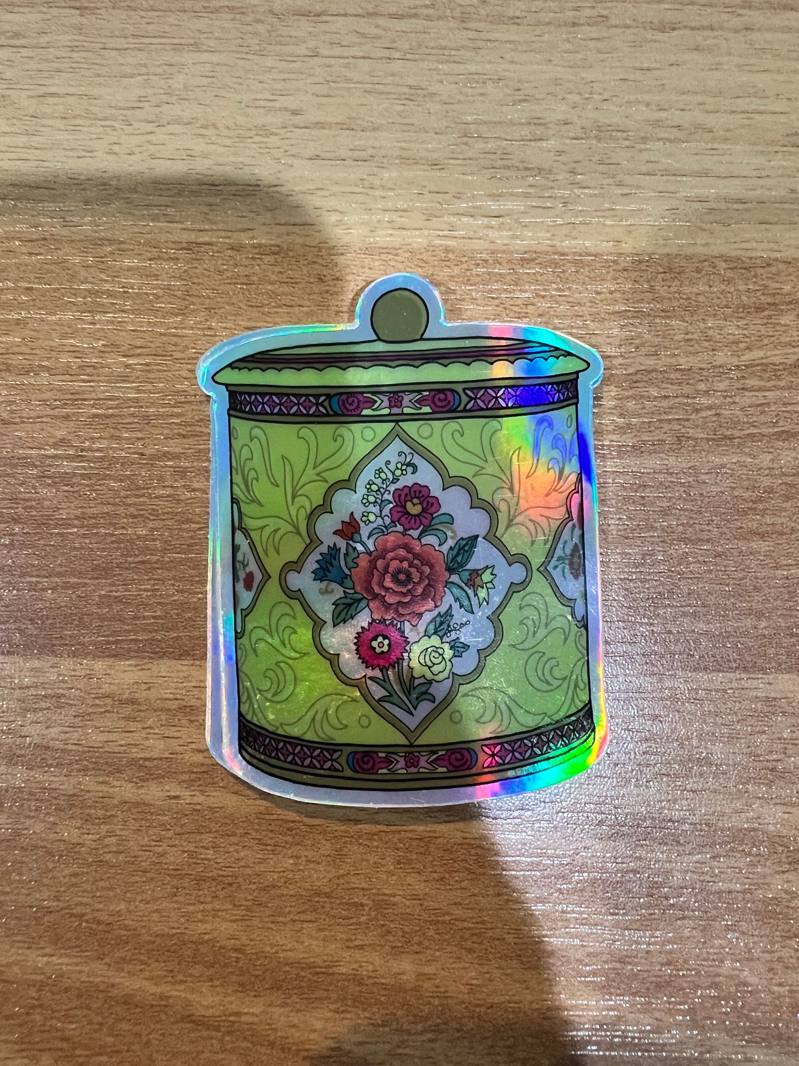 Holographic Tin Sticker | Willow Brook